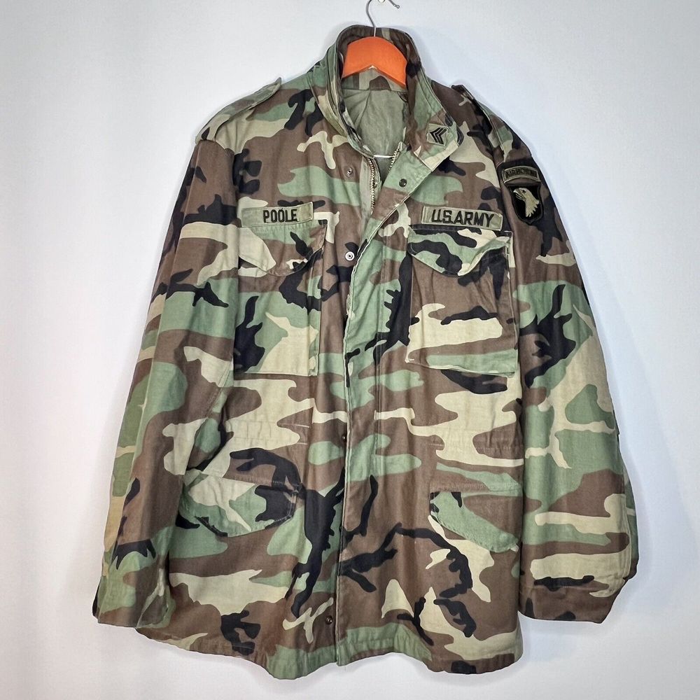 Vintage Us Army Airborne 80s Cold Weather Field Camo … - Gem